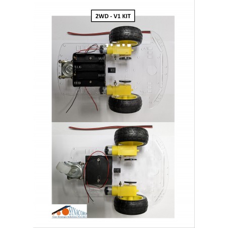 2WD (V1) Smart Robot Car Chassis Kit