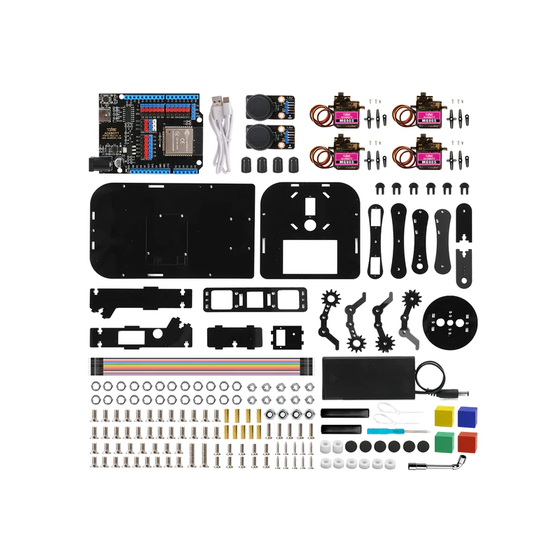 ACEBOTT QD022 ESP32 Programmable 4 DOF Robot Arm Kit for Arduino