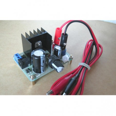 LM317 Adjustable Regulated DC Power Supply DIY Kit